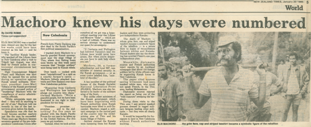 Archive: Éloi Machoro knew his days were numbered - Café Pacific ...