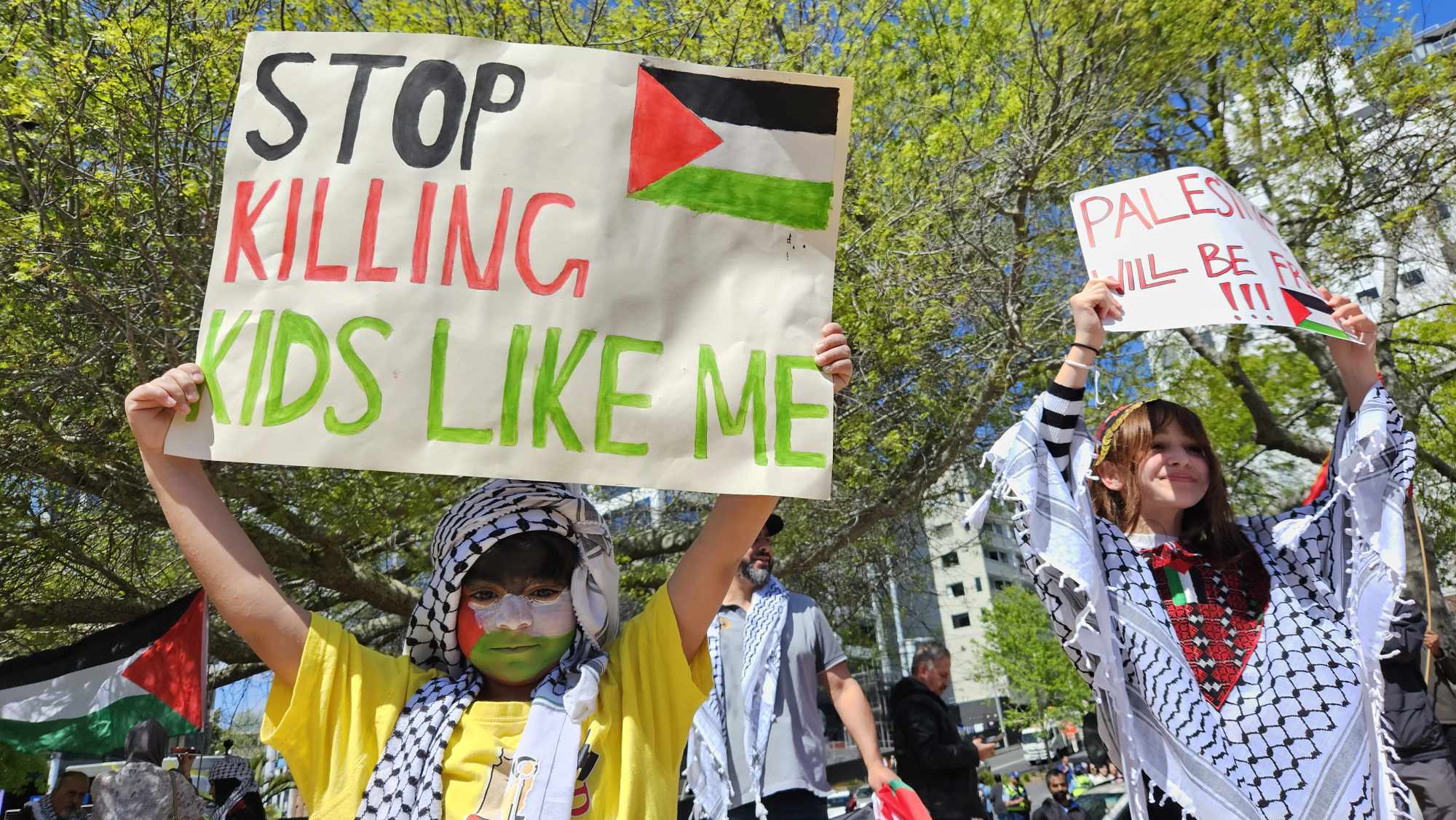 Big Auckland rally shows solidarity with Palestine over ‘genocidal’ war ...